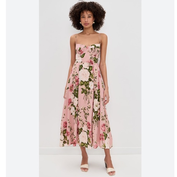 Reformation | Dresses | Nwt Reformation Rose Garden Dress | Poshmark